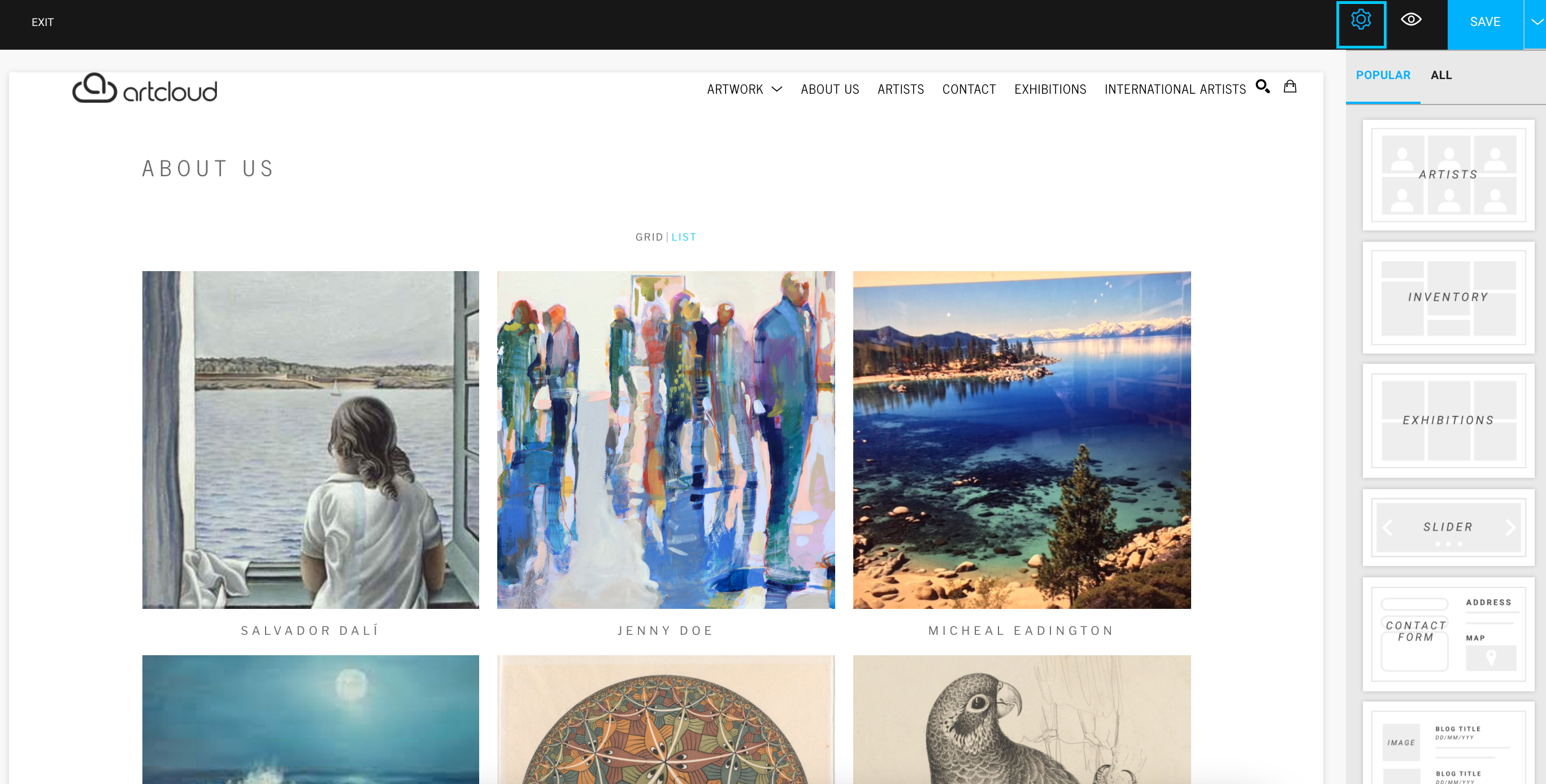 Page Settings Walkthrough